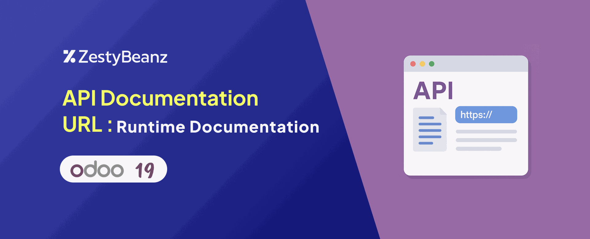 API Documentation URL in Odoo 19 :Runtime Documentation | Zesty Beanz